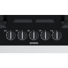 Siemens EP7A6QB90 iQ500 75cm Gas on Glass 5 Burner Gas Hob - Black ...
