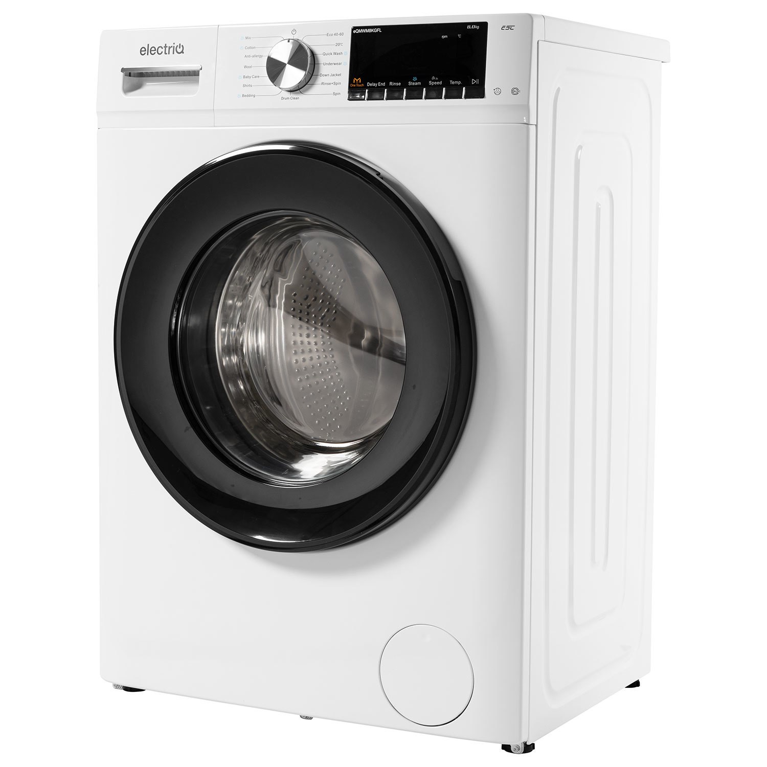 electriQ 10kg 1400rpm Freestanding Washing Machine - White Eqmwm10kgfl ...