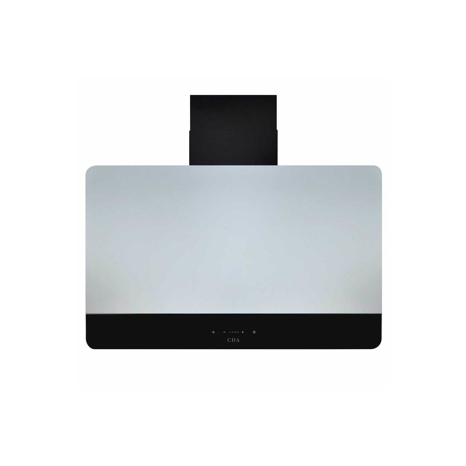 CDA EXA80SI 80cm Designer Angled Cooker Hood With Touch Control ...