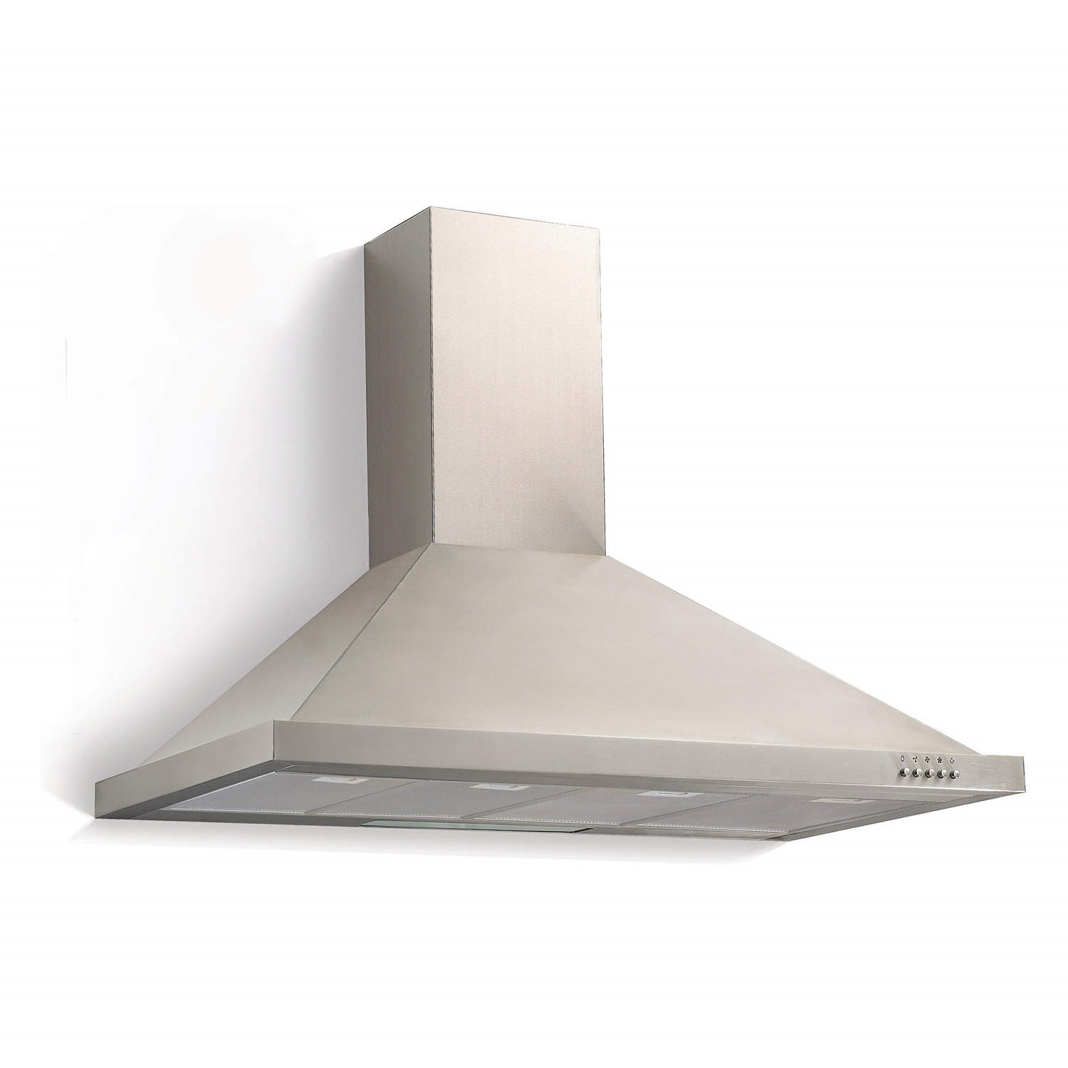 Baumatic F110.2SS Stainless Steel 110cm Chimney Cooker Hood ...