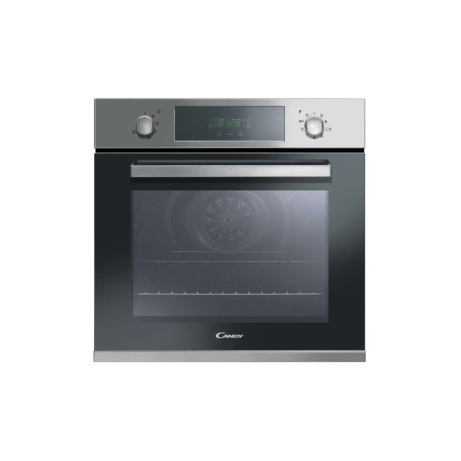 Candy 65L Electric Single Oven with Programmable Timer- Stainless Steel ...
