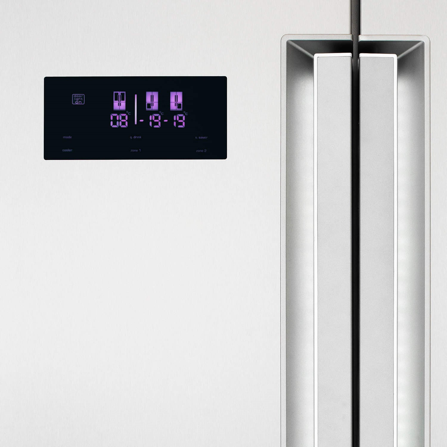 Servis FD91185SS American Fridge Freezer Anti-fingerprint Stainless ...