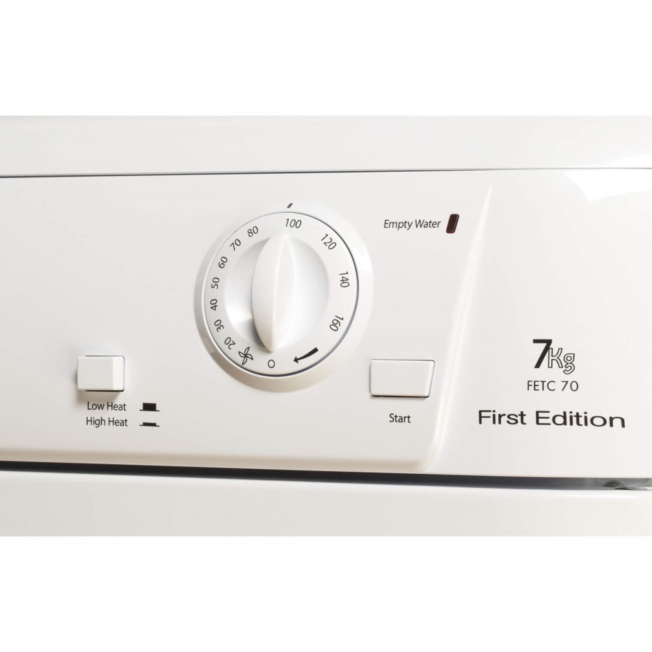 Hotpoint FETC70CP 7kg Freestanding Condenser Tumble Dryer Polar White ...