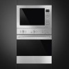 Smeg FMI425X Cucina 25L 900W Built-in Microwave with Grill - Stainless ...