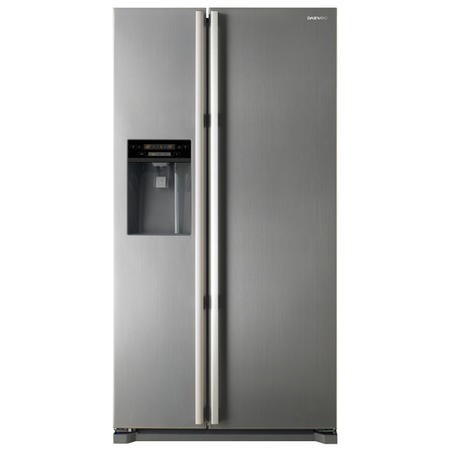 Daewoo FRAX22NP3S American Side-by-side Fridge Freezer With Non-Plumbed ...
