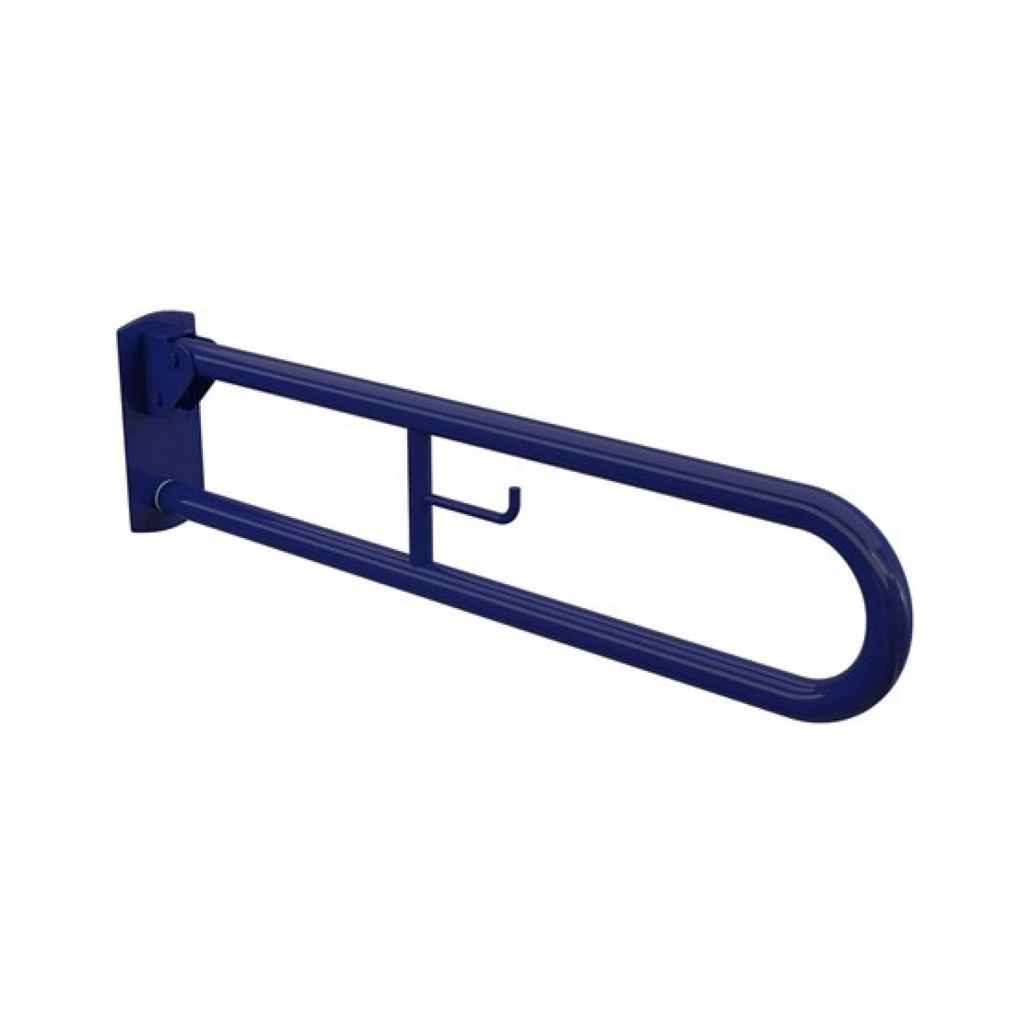 L850mm drop down mobility rail steel blue GBR002 | Appliances Direct