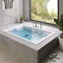 Super Deep Double Ended Inset Bath 1800 x 1200mm - Gemini GEMINI1800 ...