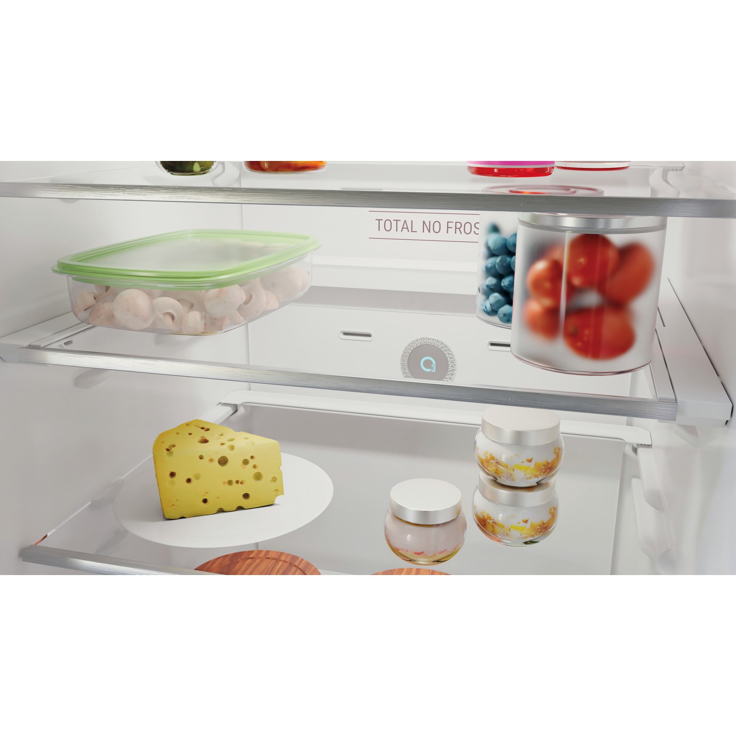 Hotpoint 367 Litre 70/30 Freestanding Fridge Freezer - Saturn Steel ...