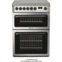 Hotpoint HAE60GS 60cm Double Oven Electric Cooker - Graphite ...