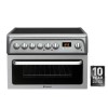 Hotpoint HAE60GS 60cm Double Oven Electric Cooker - Graphite ...