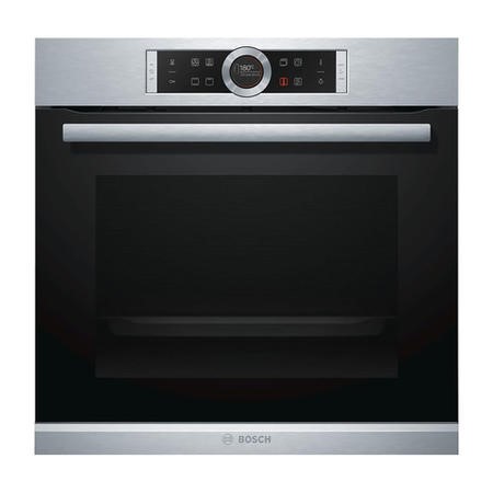Refurbished Bosch Serie 8 HBG634BS1B 60cm Single Built In Electric Oven ...