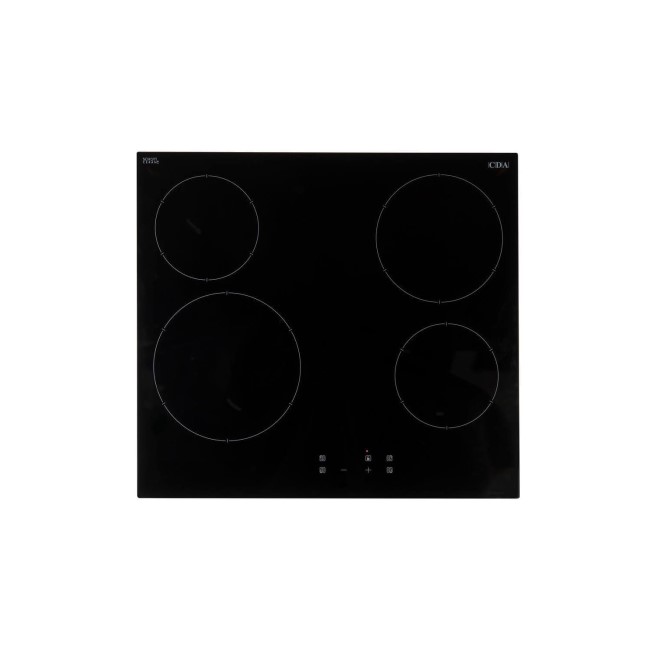 CDA HC6615FR 60cm 4 Zone Ceramic Hob | Appliances Direct