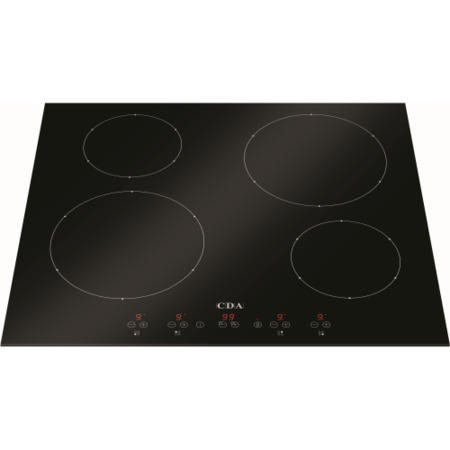 CDA HCN510FR Frameless Touch Control Low Current Four Zone 60cm ...
