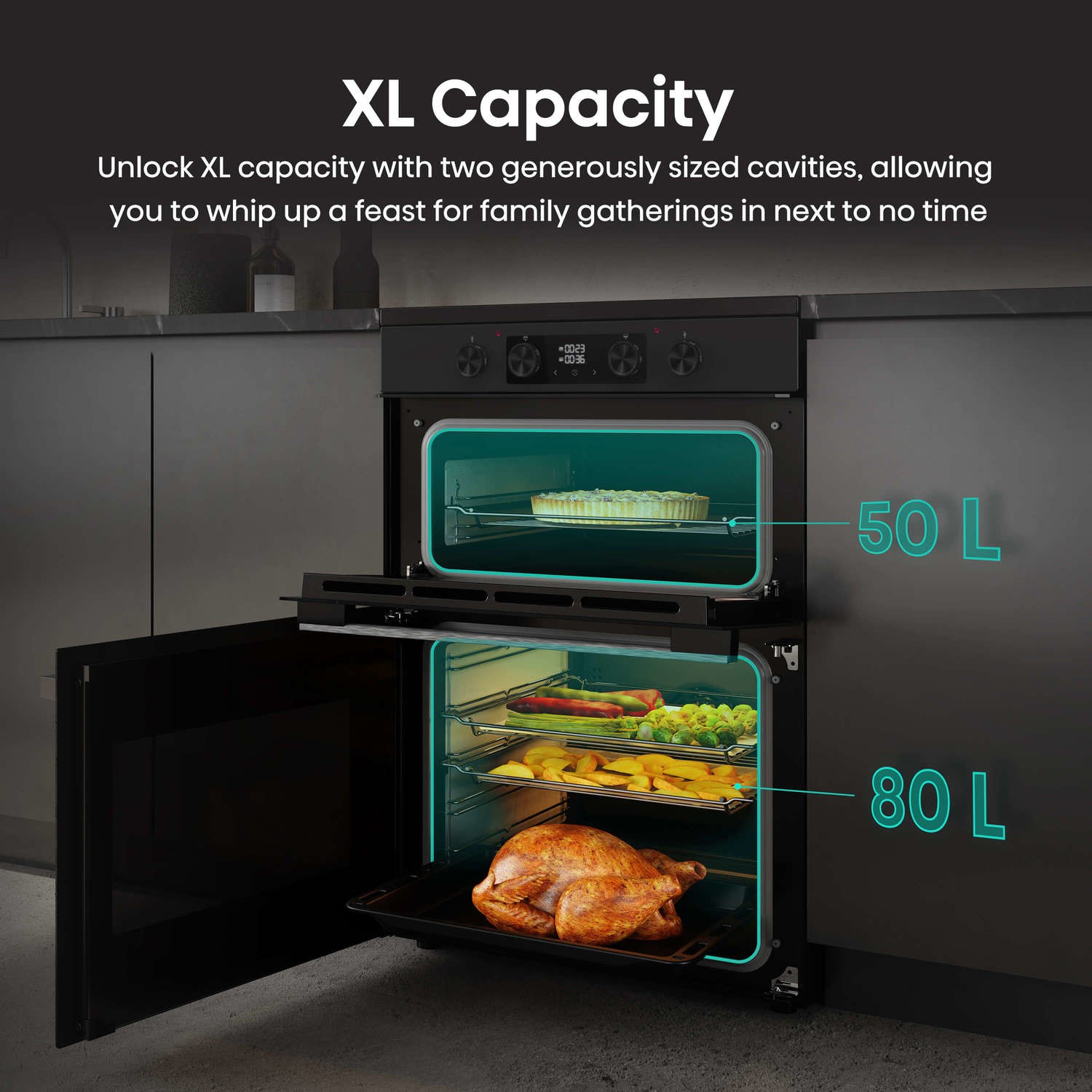 Hisense 60cm Electric Induction Cooker - Black HDCEIT6C20B | Appliances ...