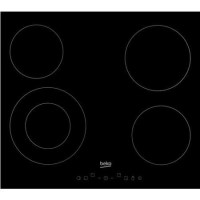 Beko 58cm 4 Zone Ceramic Hob with Extendable Cooking Zone HIC64402T ...
