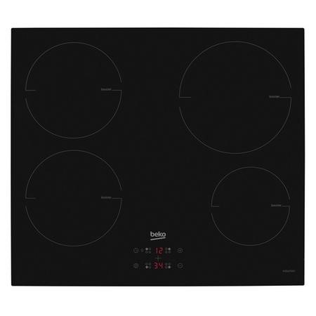 Beko 60cm 4 Zone Induction Hob HII64400MT | Appliances Direct
