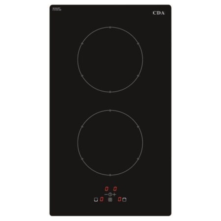 CDA 30cm 2 Zone Domino Induction Hob HN3621FR | Appliances Direct