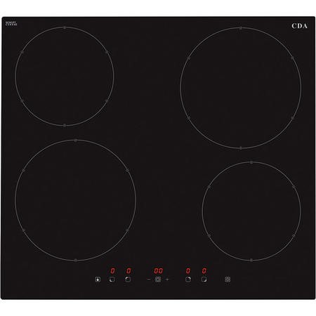 CDA 58cm 4 Zone Induction Hob HN6111FR | Appliances Direct