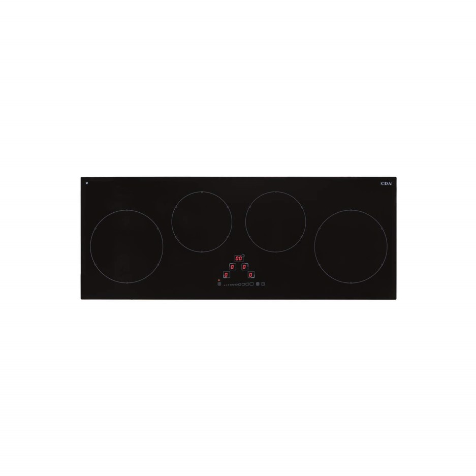 CDA HN9625FR 90cm Linear Touch Control Four Zone Frameless Induction ...