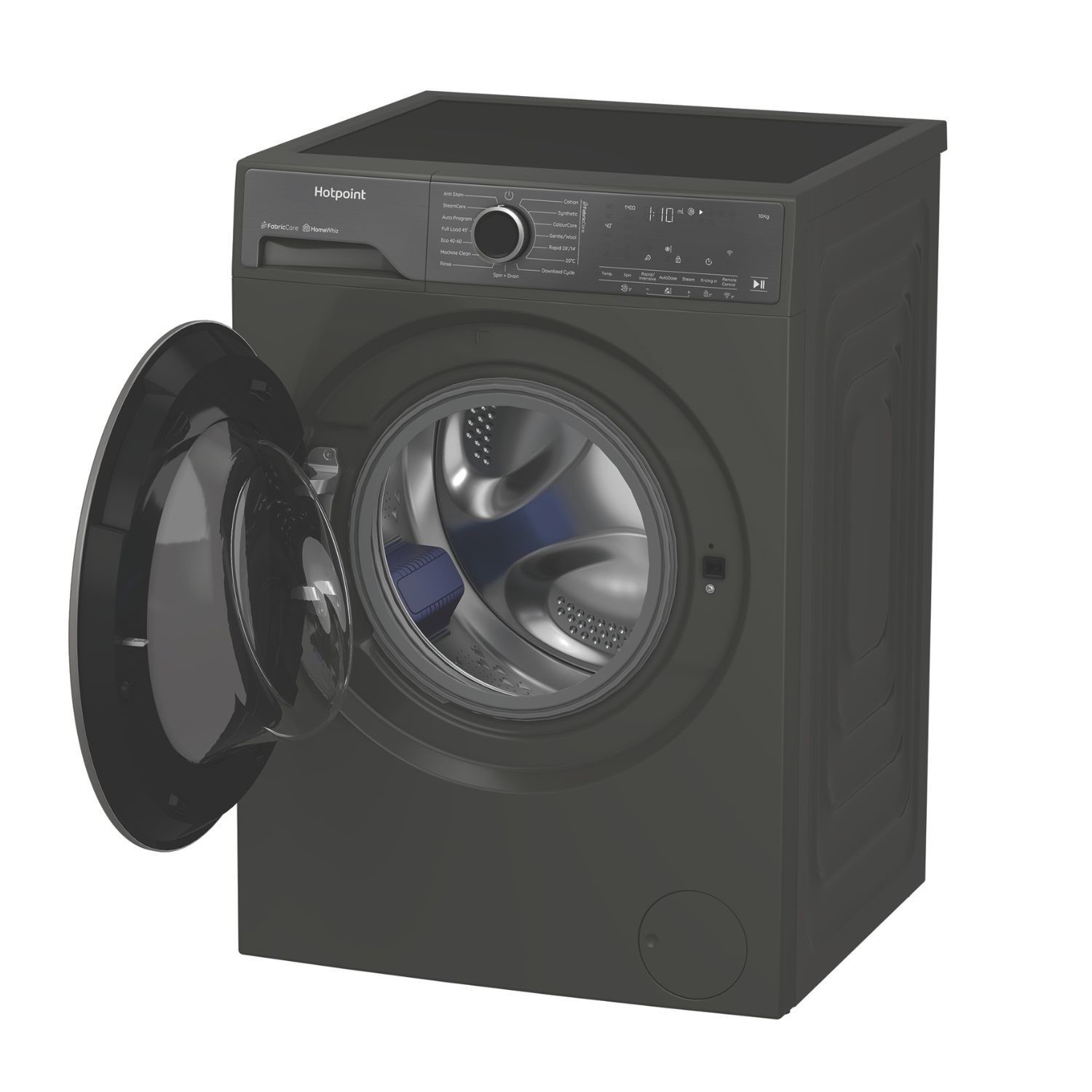 Hotpoint FabricCare 10kg 1400rpm Washing Machine - Graphite ...