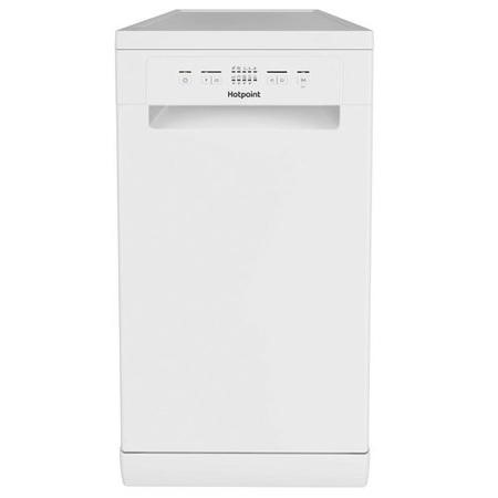 Hotpoint Freestanding Slimline Dishwasher - White Quick wash Adjustable ...