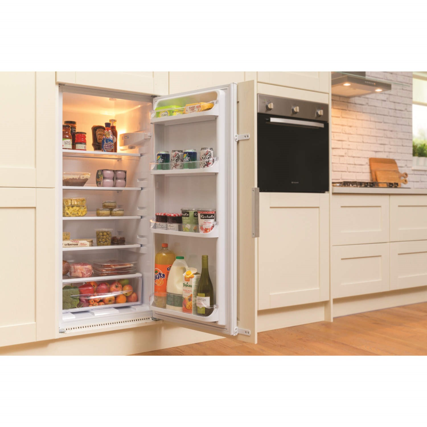 Hotpoint HS2322L In-column Integrated Fridge | Appliances Direct