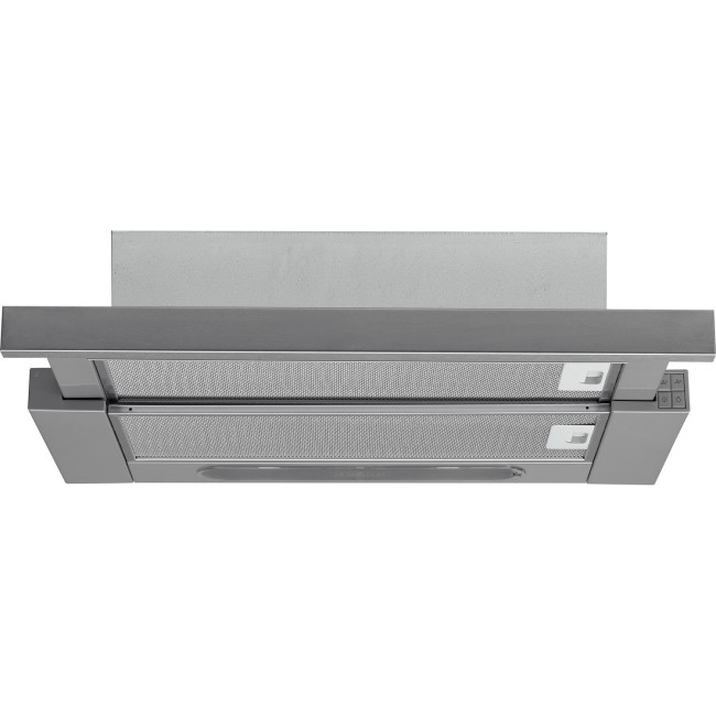 Hotpoint 60cm Telescopic Canopy Cooker Hood - Stainless Steel HSFX ...
