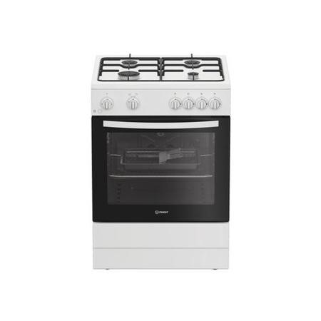 Indesit 60cm Gas Cooker - White I6GGMMWUK | Appliances Direct
