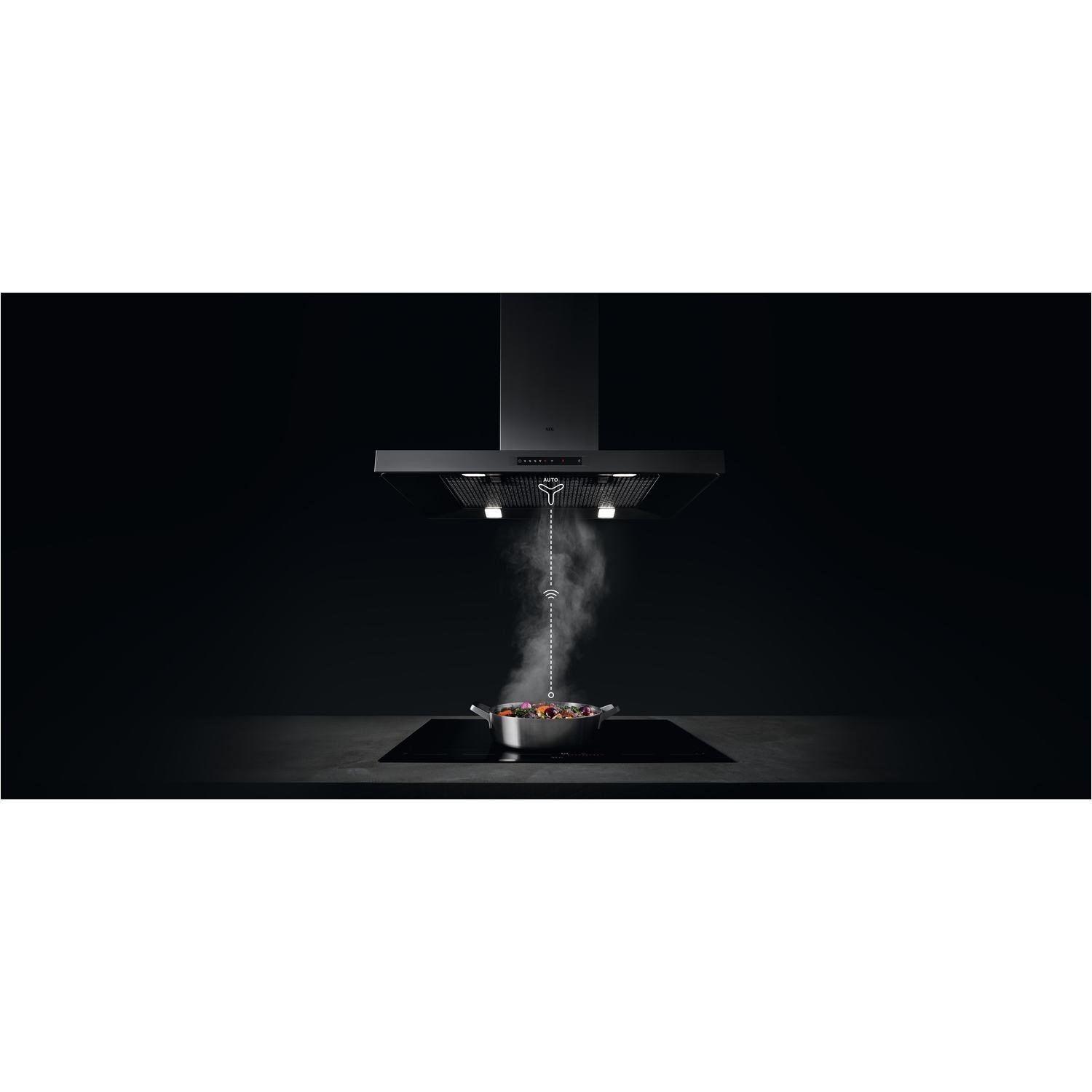 AEG IKE64471FB 60cm FlexBridge Four Zone Induction Hob - Black With ...