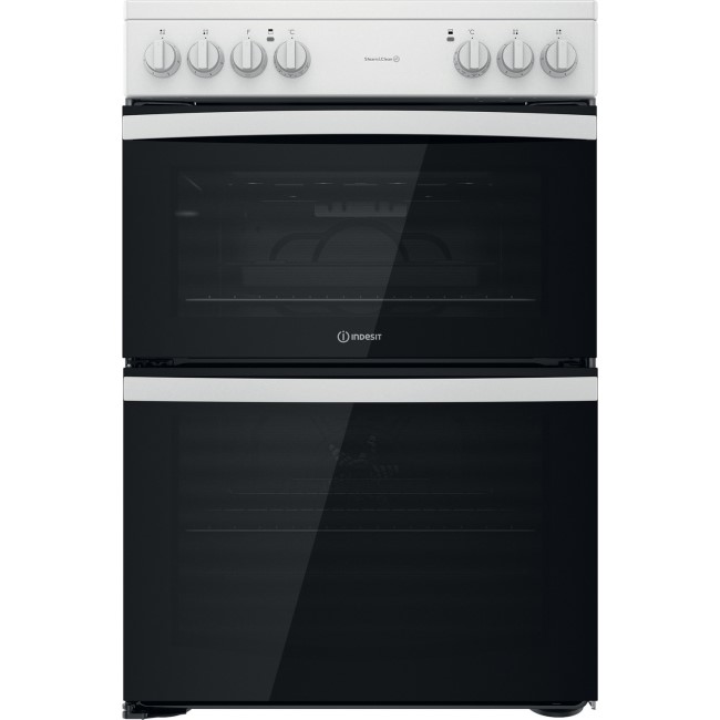 Indesit 60cm Electric Cooker - White ID67V9KMW | Appliances Direct