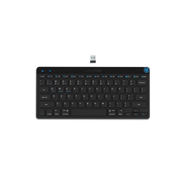 JLab Go Wireless Bluetooth Keyboard - Black IEUGBKGOKEYBRBLK4 ...
