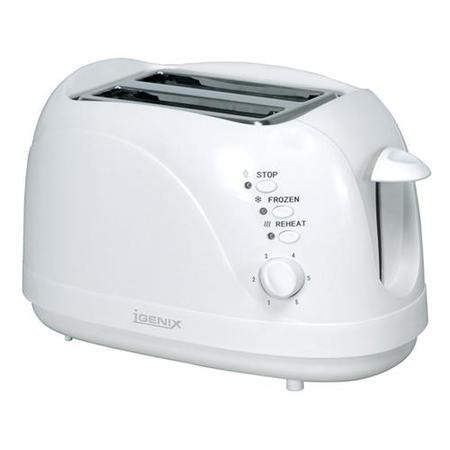 Igenix IG3001 Jul14 2 Slice Toaster White | Appliances Direct
