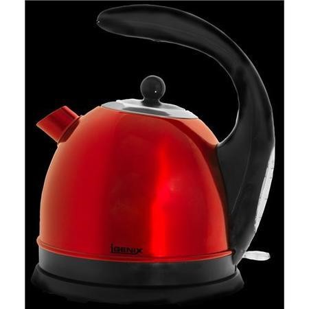 Igenix IG7400 Pf 1.7 Litre Metallic Red Trad Kettle | Appliances Direct