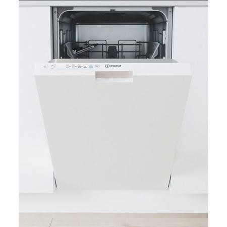 Indesit Push&Go Integrated Slimline Dishwasher - White Contol Panel ...