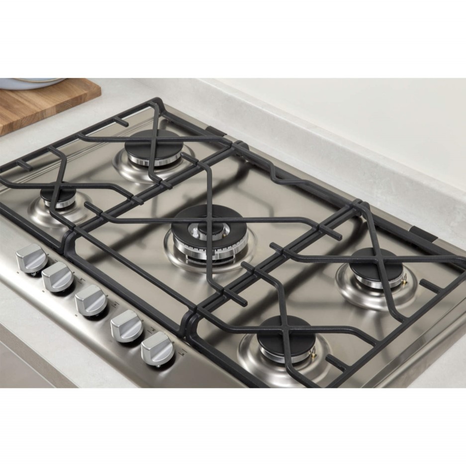Indesit IP751SCIX Prime 75cm Gas Hob with Flame Failure Device in ...