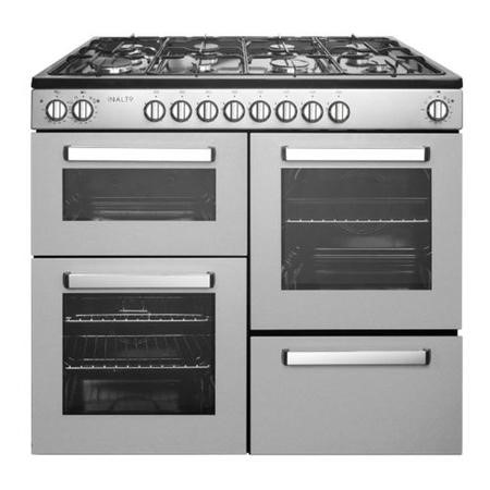 Refurbished Inalto 100cm Multi Cavity Dual Fuel Range Cooker Stainless ...