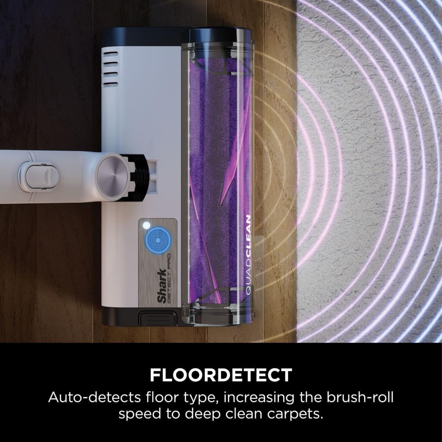 2-Pack Foam & Felt Filter Set For Shark Detect Pro Cordless Vacuum ...