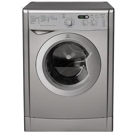 Indesit IWD7145S 7kg 1400rpm Freestanding Washing Machine - Silver ...
