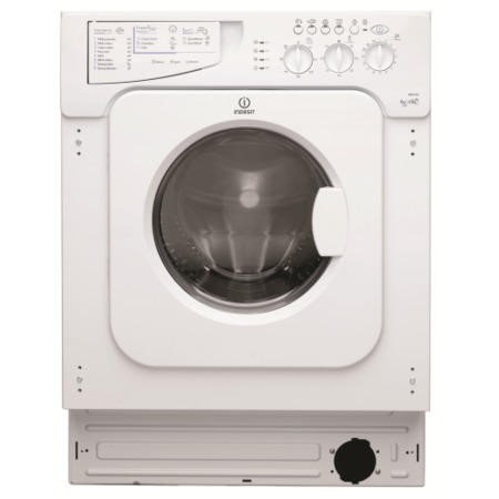 GRADE A1 - Indesit IWDE126 6kg Wash 5kg Dry 1200rpm Integrated Washer ...