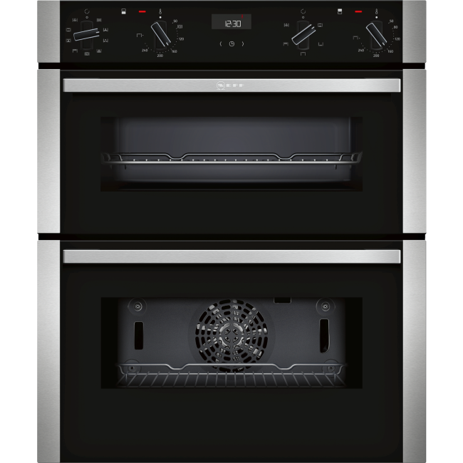 Neff N50 Built Under Electric Double Oven - Stainless Steel J1ACE2HN0B ...