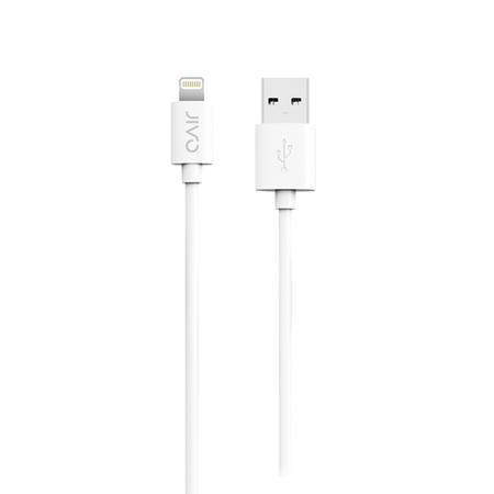 Jivo Lightning Cable 1.2m - White JI-1857 | Appliances Direct