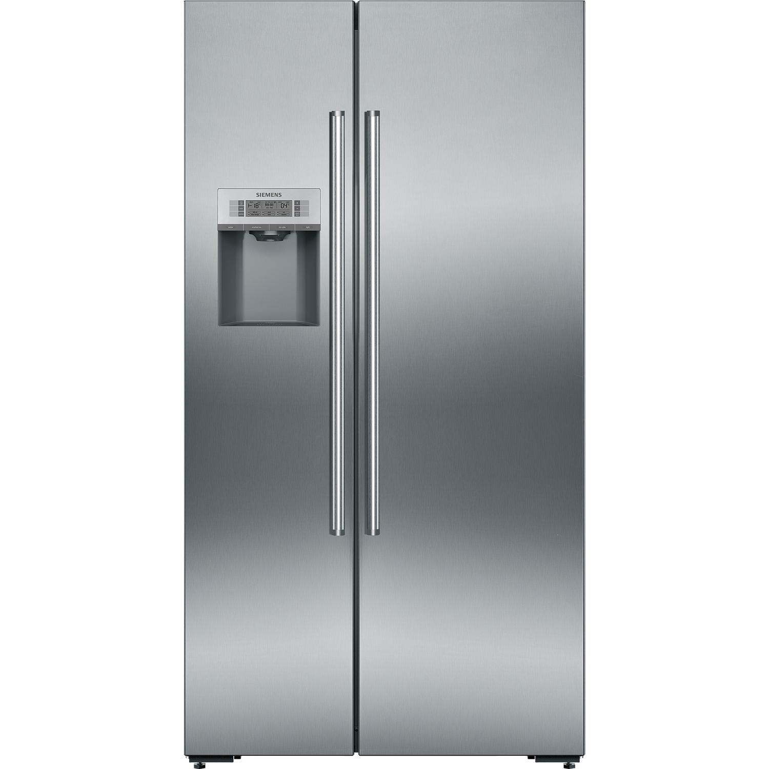 Siemens KA92DAI20G Side by Side Fridge Freezer in Inox-easyclean ...