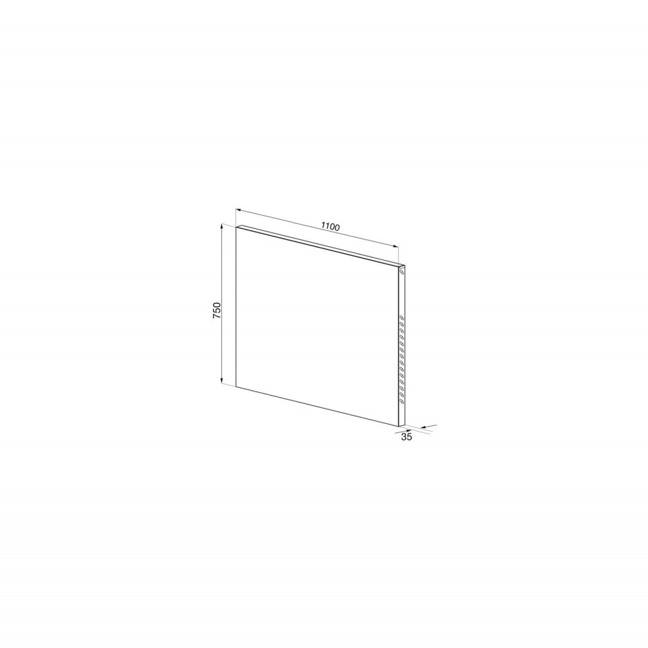 Smeg KITS110X8 110cm Stainless Steel Splashback for Symphony Cookers ...