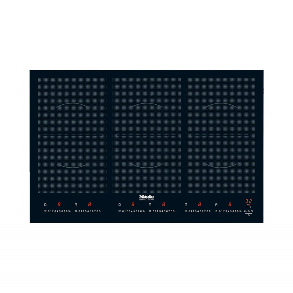 Miele KM6367 KM 6367 76cm Wide Flush Fit 6 PowerFlex Zone Induction Hob ...