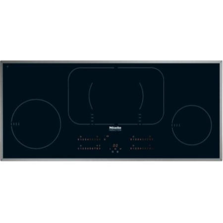 Miele KM6379 91.6cm Wide 4 Zone Bevelled Edge Induction Hob With 2 ...