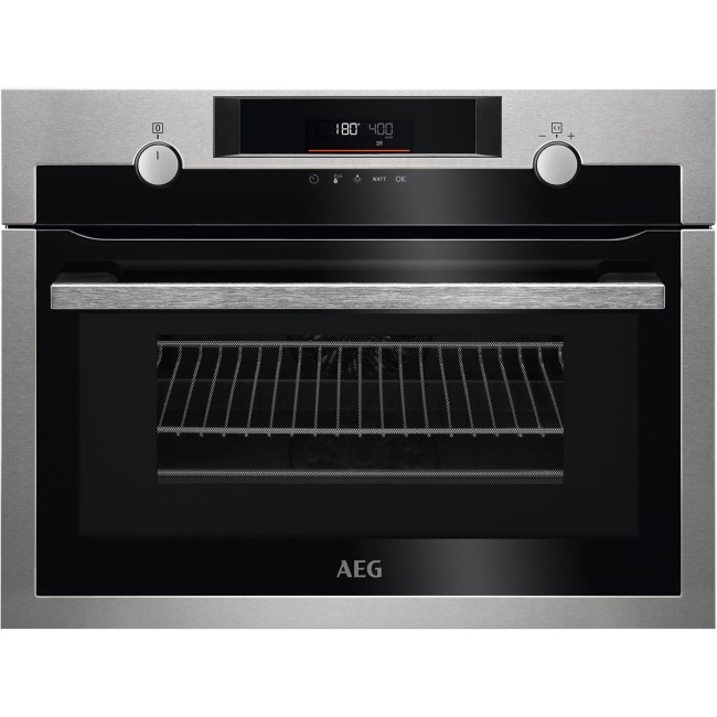 AEG Built In Combination Microwave Oven with Grill - Stainless Steel ...