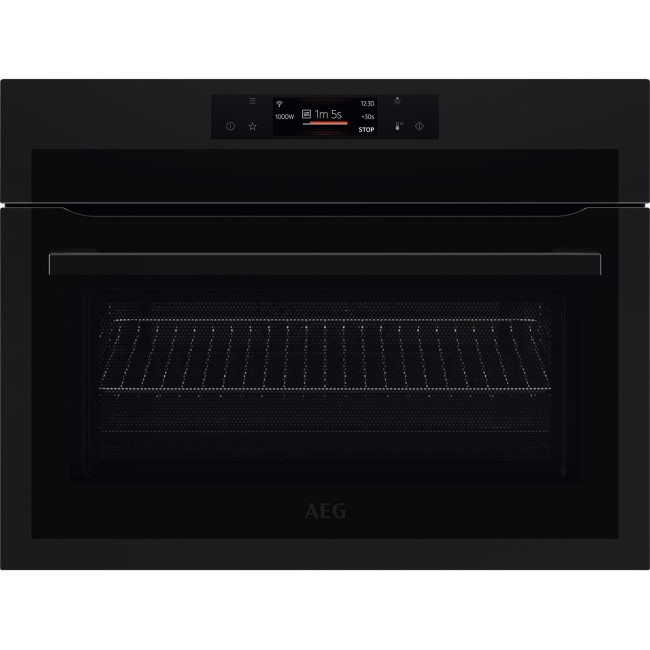 AEG 8000 Series CombiQuick 43L Built-in Combination Microwave Oven ...