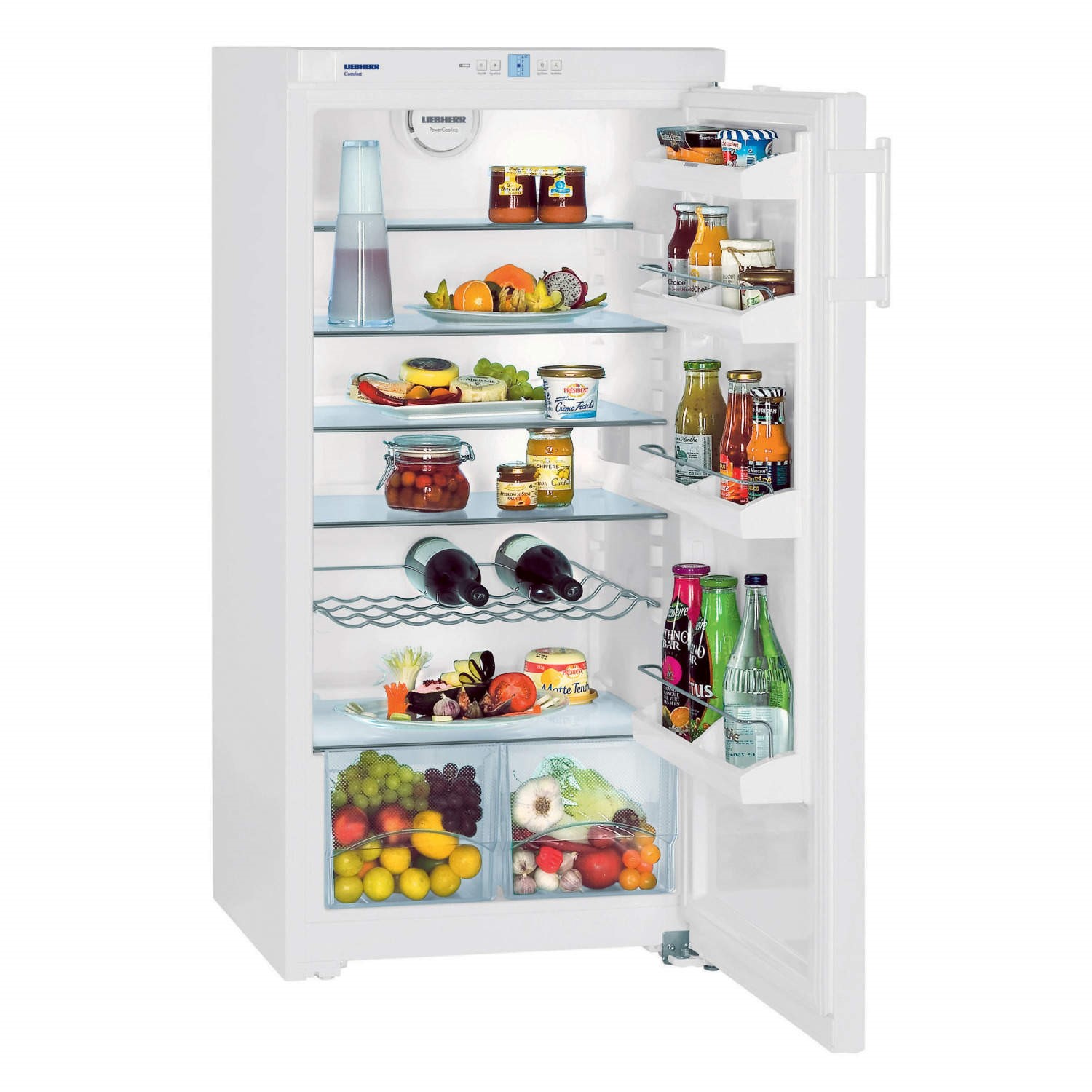 liebherr KP2620 252 Litre 125x60cm Freestanding Fridge - White ...