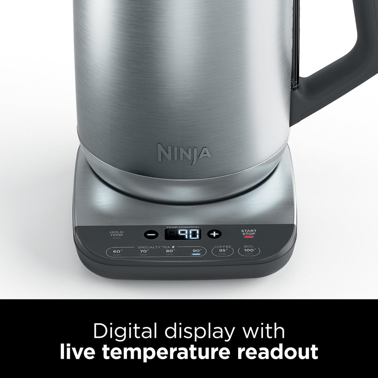 Ninja KT201UK 1.7L Perfect Temperature Kettle - Stainless Steel ...