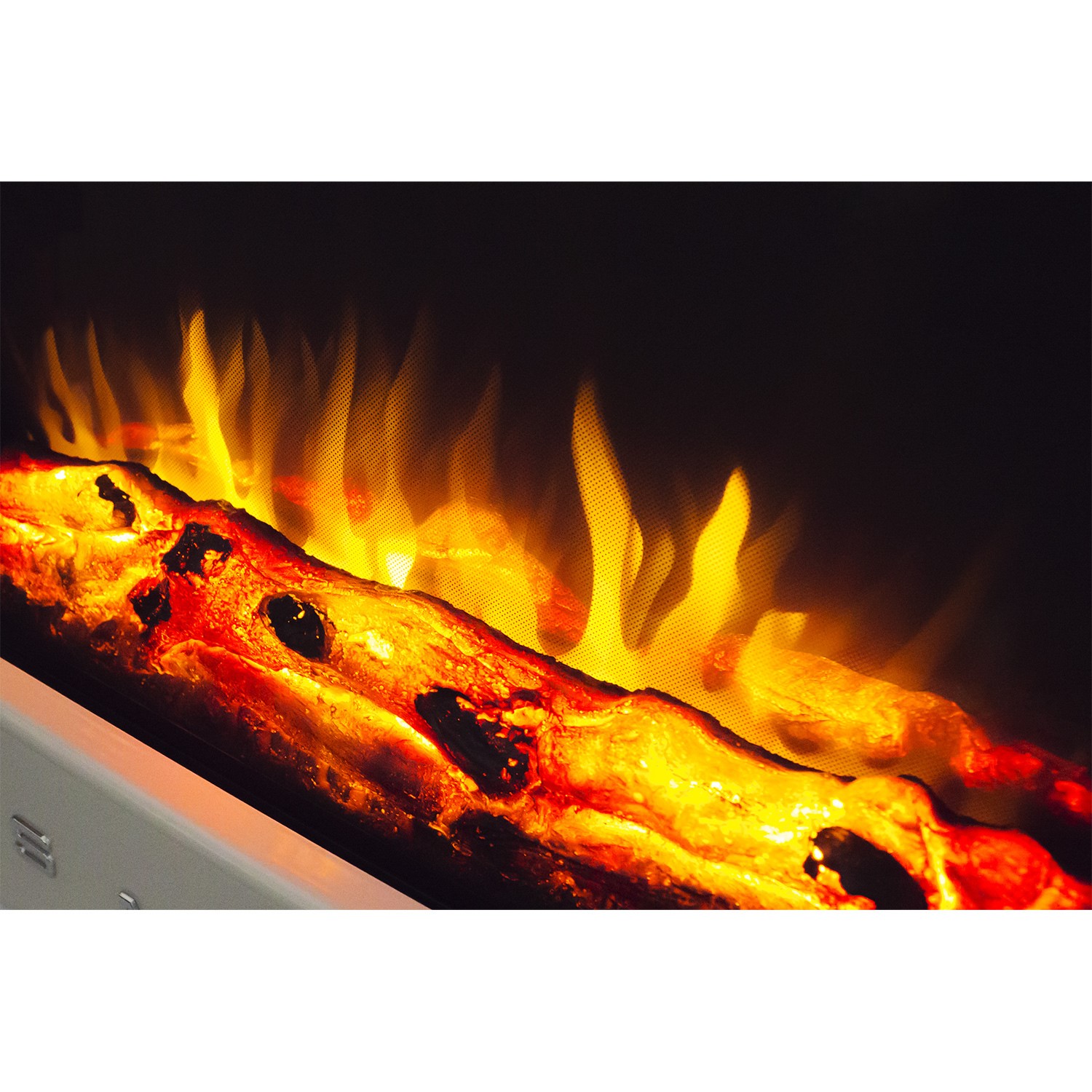 Smeg Modern Wall Mount Electric Fire - Cream L30FABECR | Appliances Direct